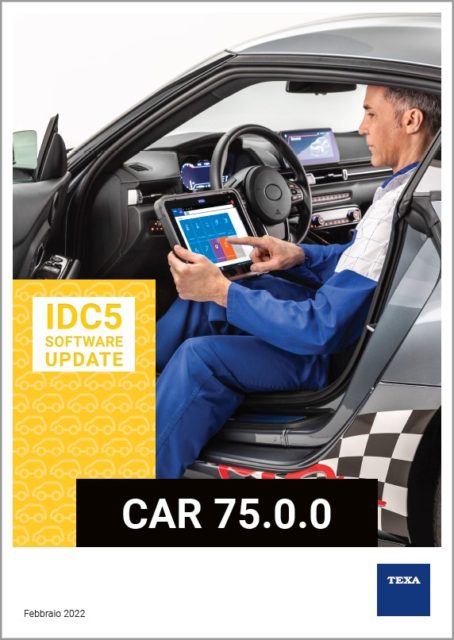 IDC5 ACTUALIZACIÓN SOFTWARE CAR 75 - TEXA